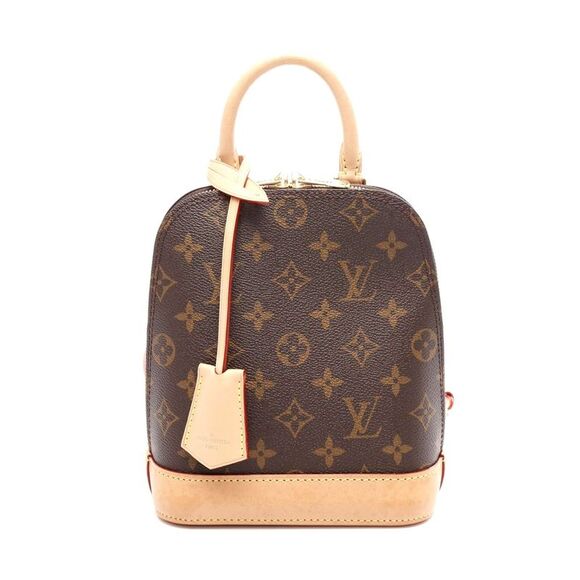 Louis Vuitton | Bags | Louis Vuitton Alma Backpack Monogram Brown ...